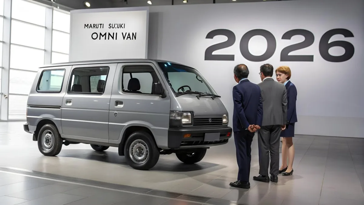 Maruti Suzuki Omni 2026 Launched – Iconic Family Van, Premium Design ...